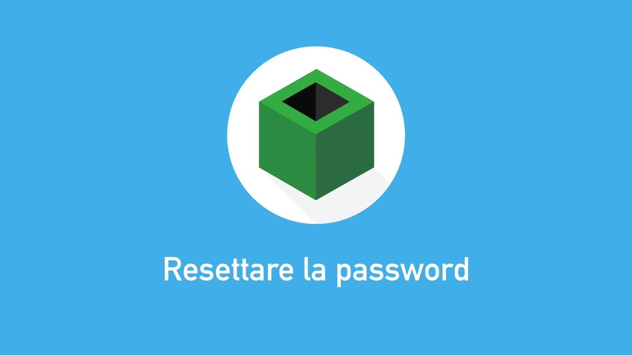 GREENBOX - Resettare la password - YouTube