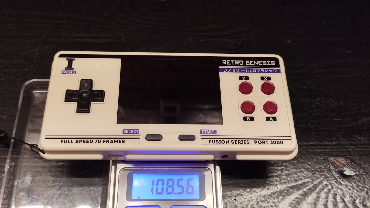 Retro Genesis Port 3000 / 100 грамм ретроигр/ Достойная портативка # ...