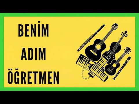 BENİM ADIM ÖĞRETMEN--Em--(Play Along)--:Guitar,Flute,Oboe,Violin,Keyboard,Melodica.