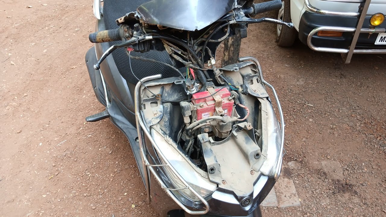 Yamaha Alpha CYGNUS OX🛵 Scooter || Headlight 🚫Not Working || Lighting Problem Solved 😉#yamaha# ...