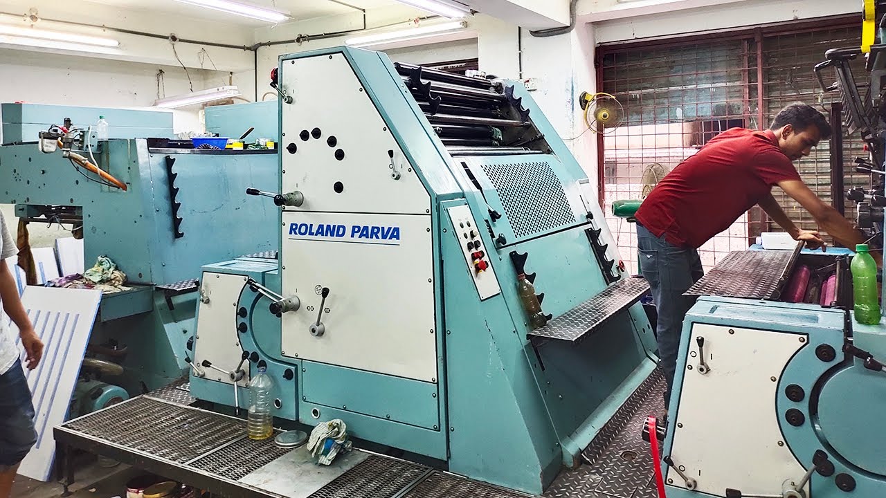 Manroland Offset Printing Presses YouTube Manroland Offset Printing Presses YouTube