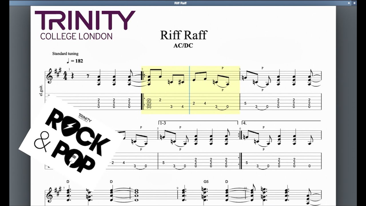 Riff Raff Trinity Grade 6 Guitar YouTube riff-raff-trinity-grade-6-guitar-youtube