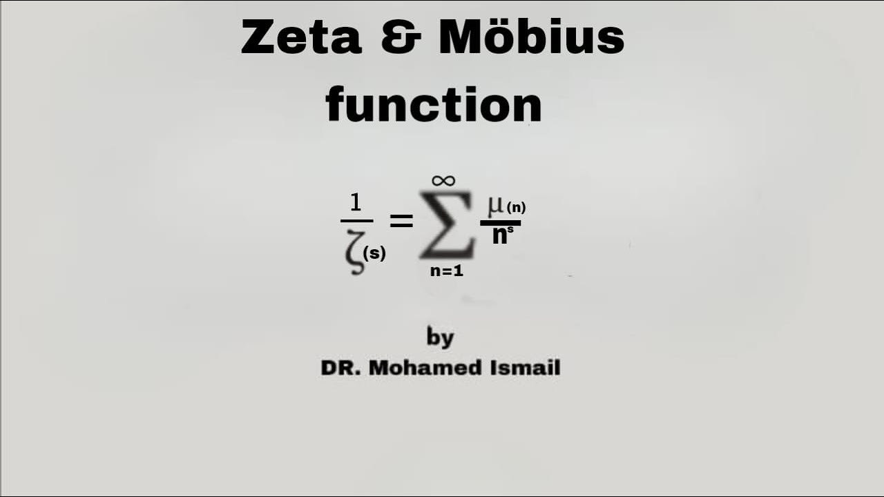 lec 11 zeta and Mobius function - YouTube