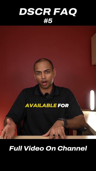 DSCR FAQ #5 - Only Investments - YouTube