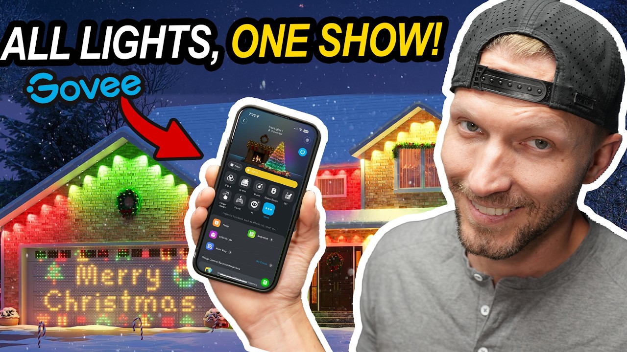 Create the ULTIMATE Holiday Light Show (Govee App Tutorial) - YouTube