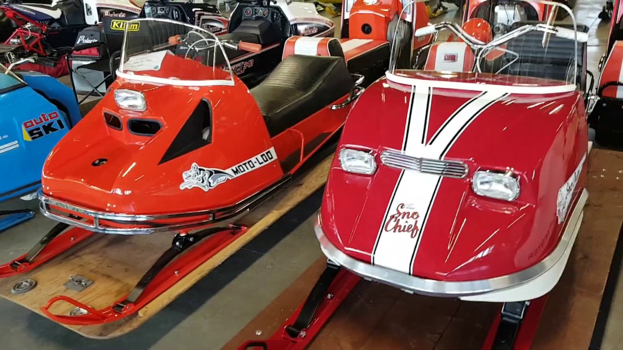 SNO CHIEF & MOTO LOO & AUTO SKI VINTAGE SNOWMOBILES AT VSCA VINTAGE ...