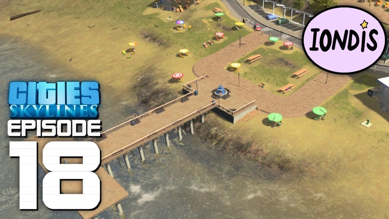 Cities Skylines: A Recreational Beach! - YouTube