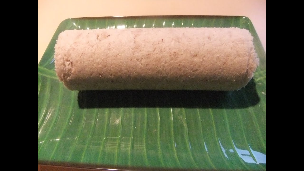 STEAMED RICE FLOUR AND COCONUT MOULDS (PITTU) - YouTube