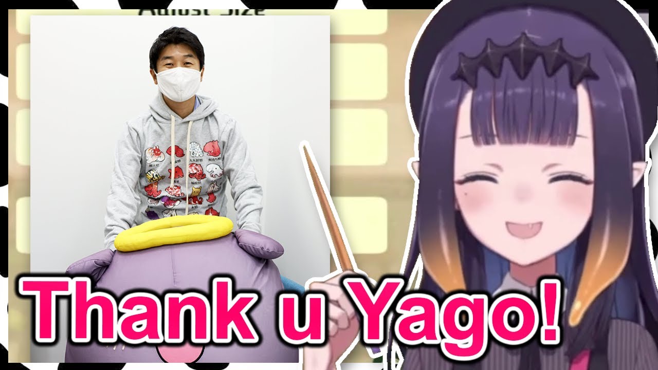 Ina explains how she gets Yago to wear her Merch 【Ninomae Ina'nis ...