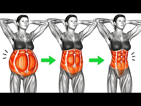 30-Min Standing Ab Exercises 🔥 Lose Belly Fat & Tone Your Abs Fast | 10-Day Results for Women