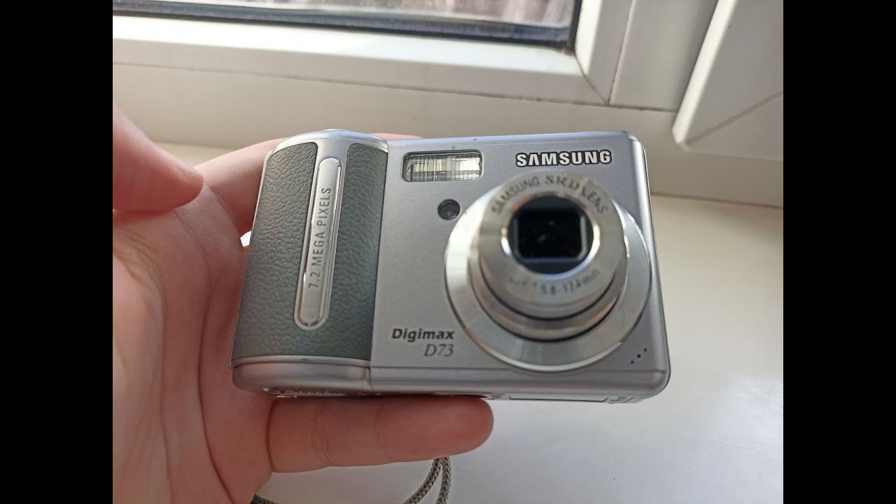 💥Camera Samsung Digimax D73 Gray 7.2MP digital vintage compact retro ...