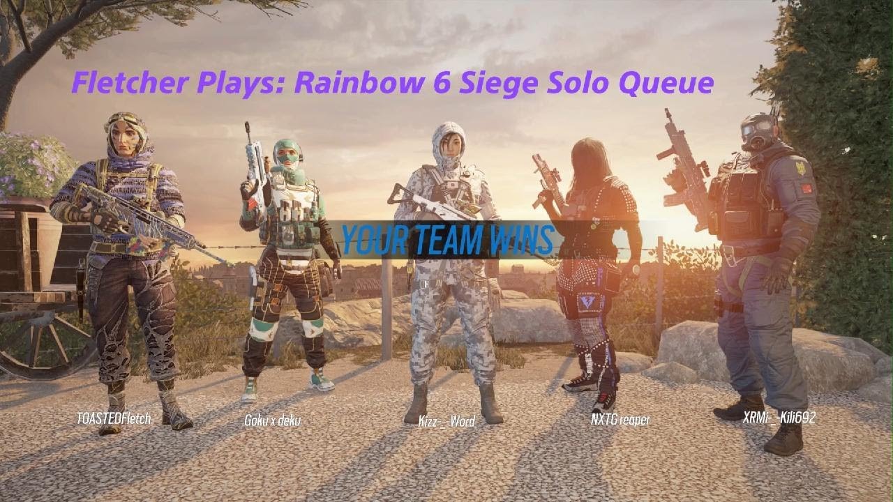 Fletcher Plays: Rainbow Six Siege Copper Rank Match - YouTube