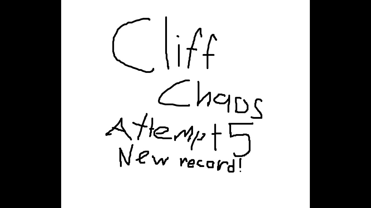 Cliff Chaos Attempt 5 - YouTube