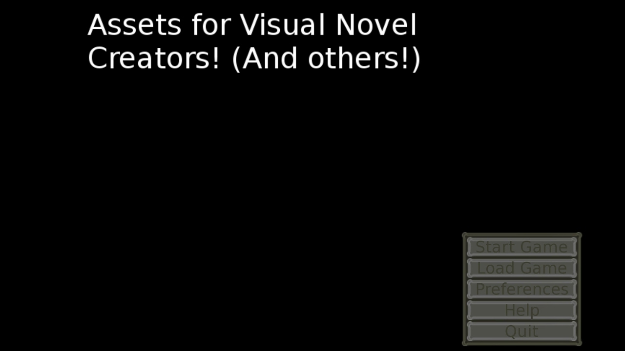 Lesson Night: Assets for Visual Novel creators - YouTube