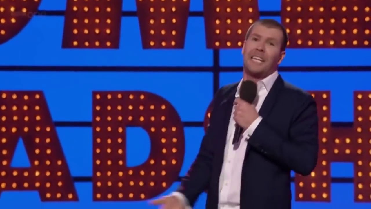 Rhod Gilbert - Live on Comedy Roadshow "Toothbrush" super funny welsh ...