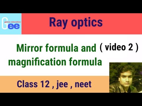 Mirror formula ,magnification formula for concave and convex mirrors ...
