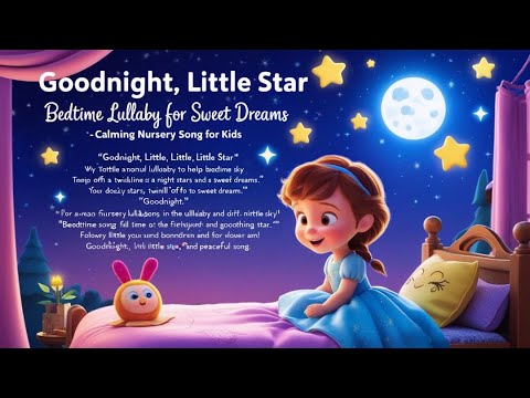 🌙 Goodnight, Little Star | Bedtime Lullaby for Sweet Dreams 🌟 Calming ...
