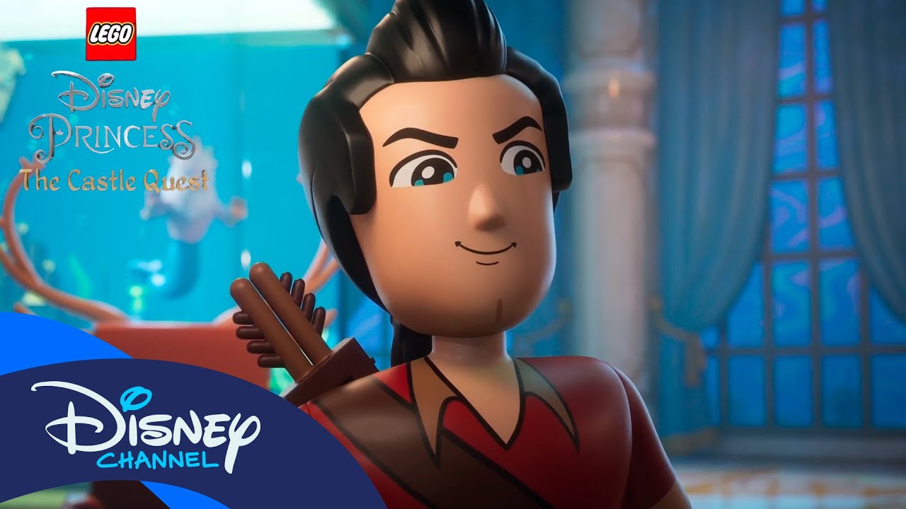 Gastón contra el Rey Tritón 🔱 | LEGO Disney Princess: The Castle Quest ...