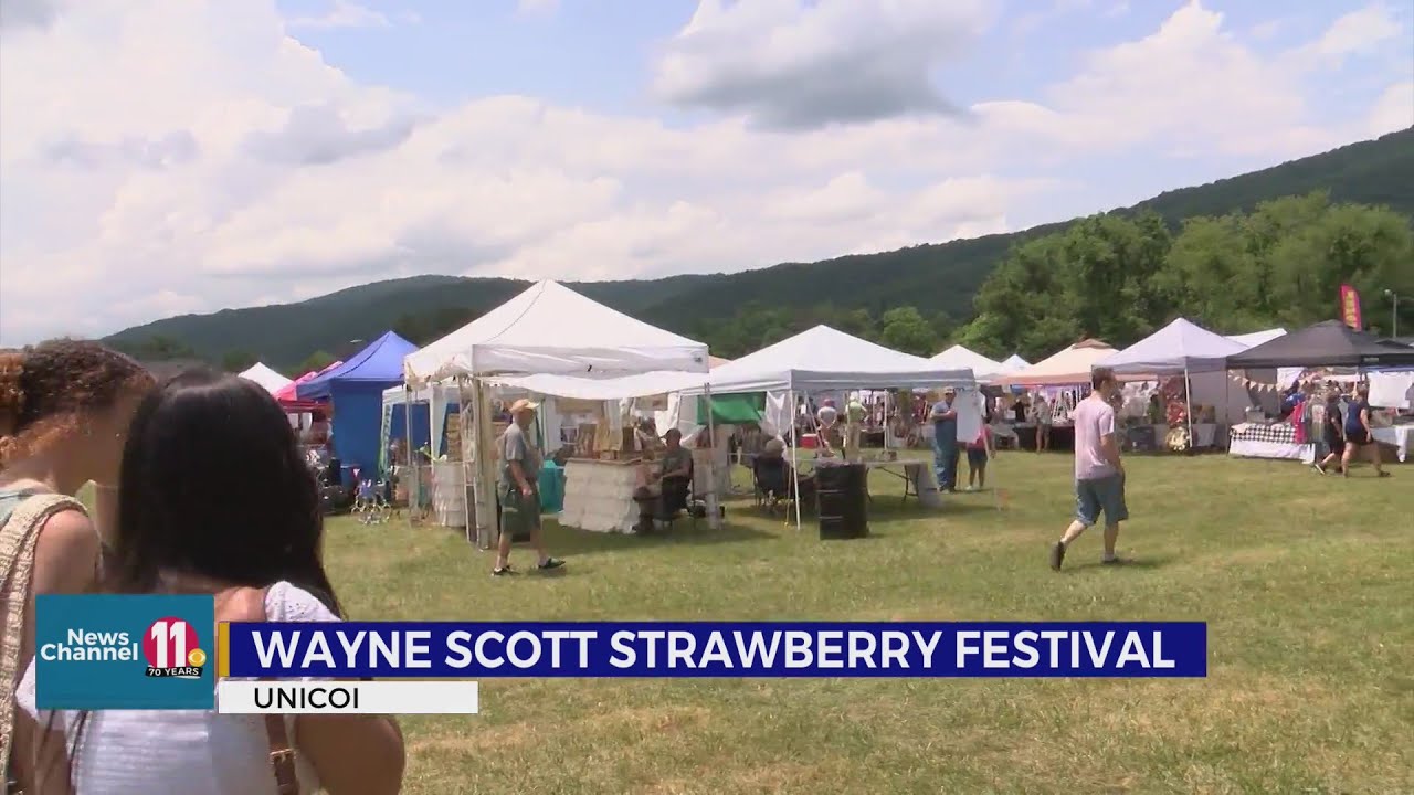 2023 marks 20 years of the Wayne Scott Strawberry Festival - YouTube