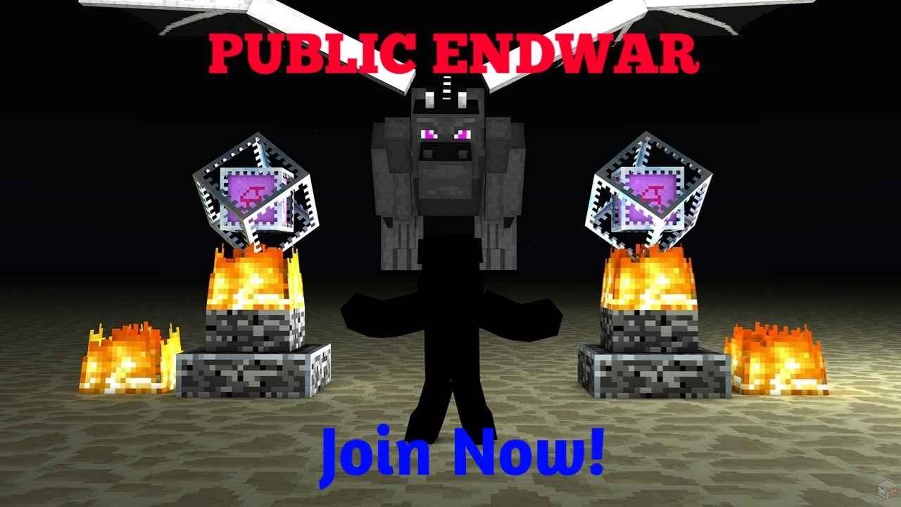 MInecraft Public Endwar With Subs +Mcpe 😊😍🤯 - YouTube