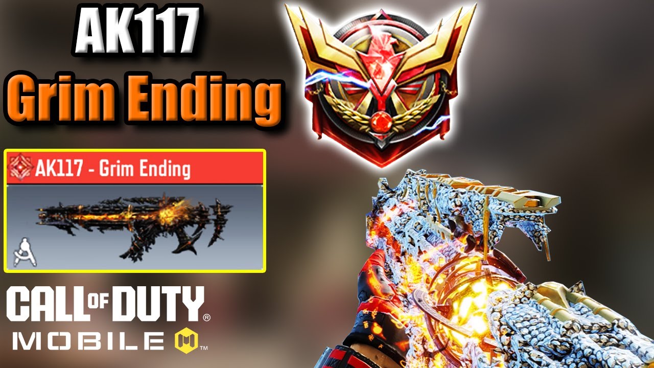 👑 Best Mythic AK117 Grim Ending Loadout for Ranked | COD Mobile ...
