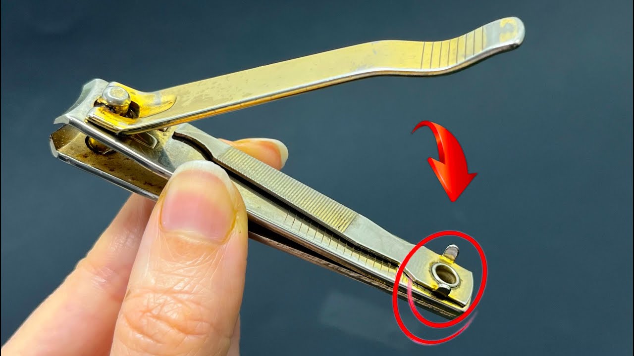 Many people do not know secret of nail clippers. Top inventions genius ...