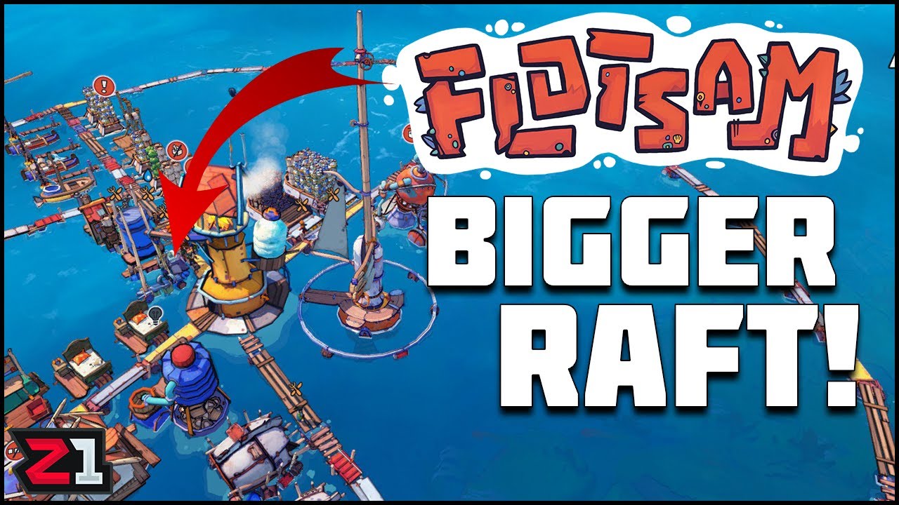 Going through THE END and Building a BIGGER Raft ! Flotsam Ep 4 | Z1 ...