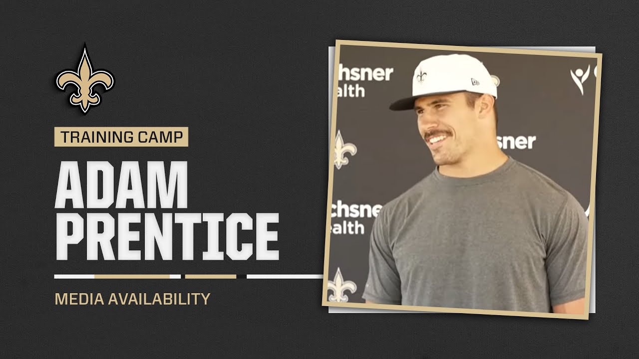 Adam Prentice on New Run Scheme, Alvin Kamara | Saints Training Camp ...