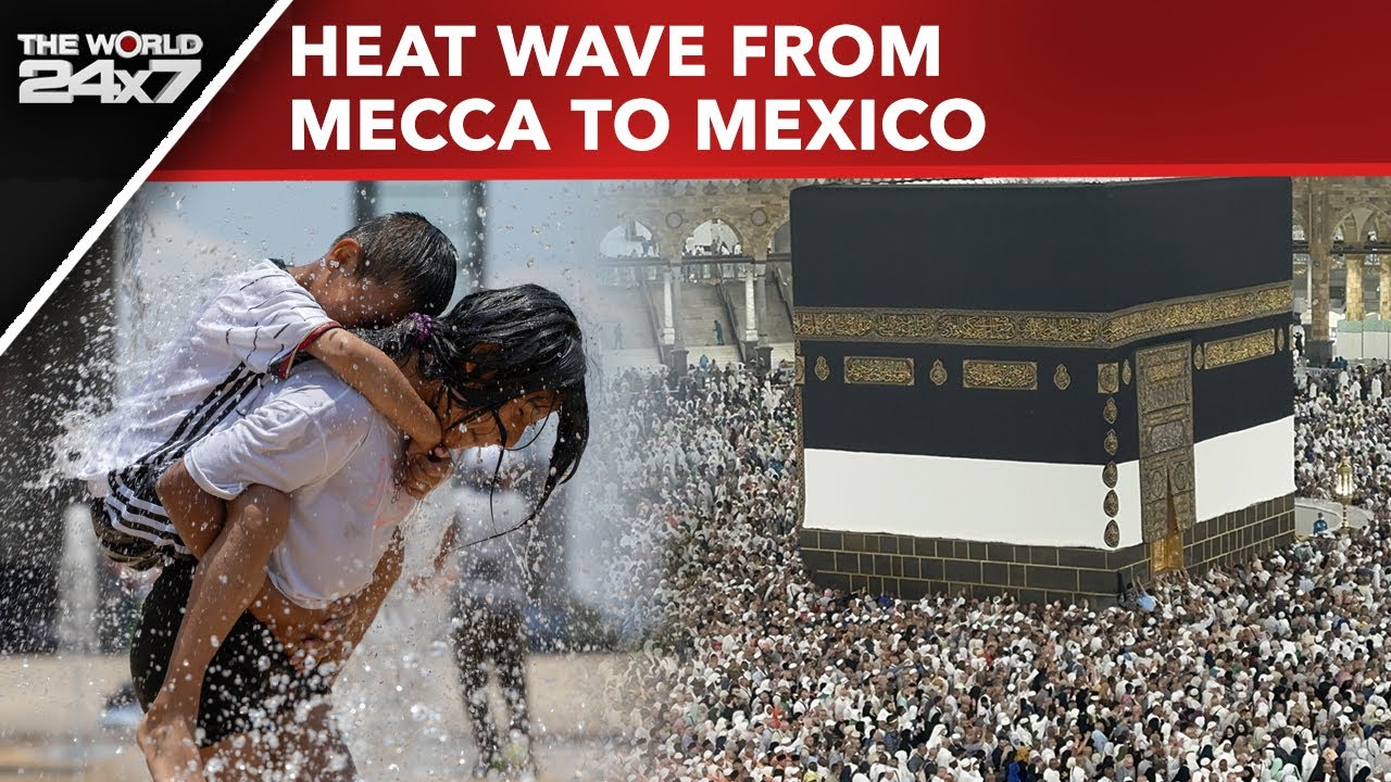 Heatwave Mecca News | Heat Wave From Mecca To Mexico - YouTube