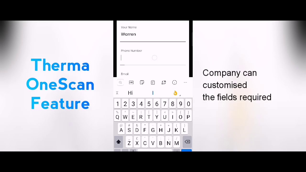 Therma One Scan feature seamless visitor experience with scan once to ...