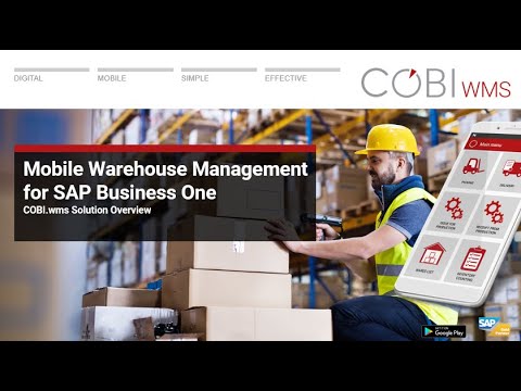 COBI.wms DEMO (ENG) - YouTube