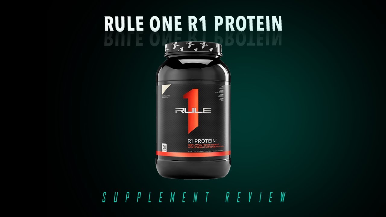 Rule One Protein R1 Protein Supplement Review - YouTube