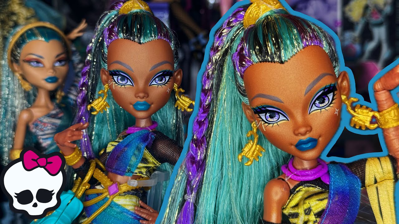 NEFERA DE NILES RETURN! Monster High G3 Nefera Doll Review ...