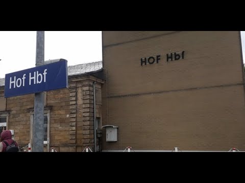 Hof Hbf Hauptbahnhof Hof Saale Bayern Hochfranken Grenzbahnhof ...