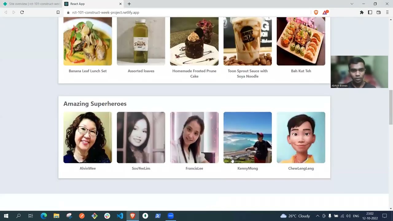 Construct week project presentation of RCT-101 ( week-5 ) in UNIT-4 in @Masai School - YouTube