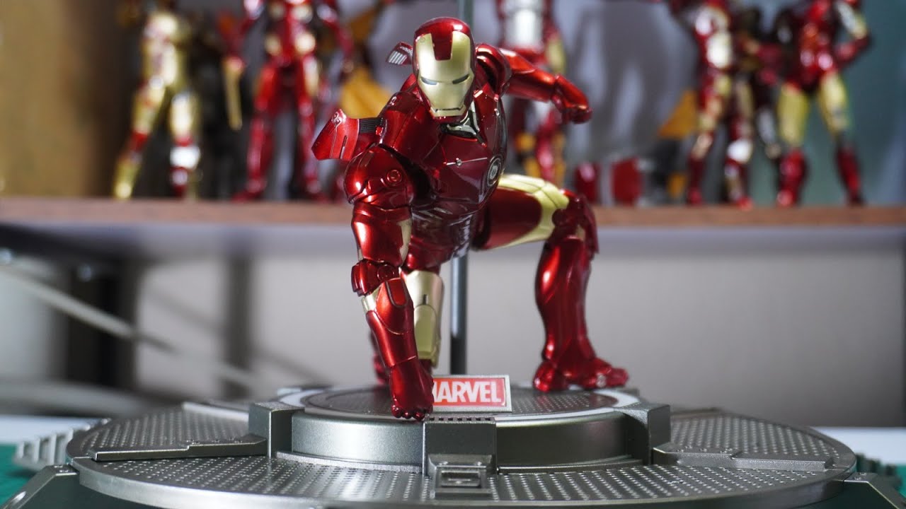 How to assemble ZD Toys Iron Man Center Action Base Stage Display - YouTube