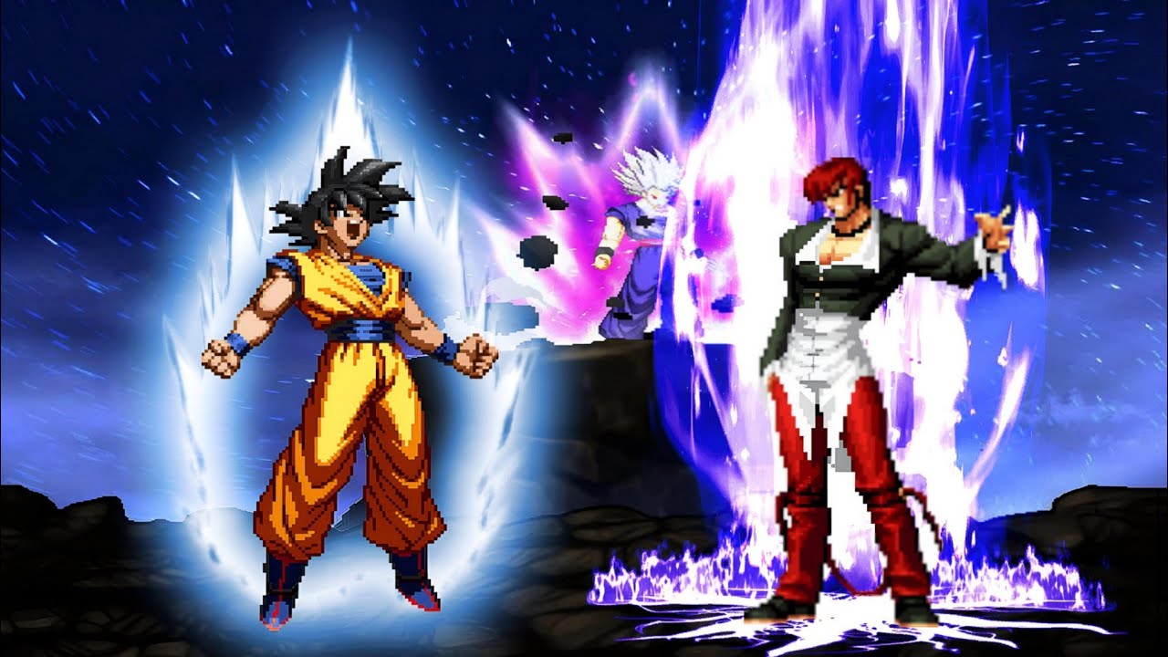 [DBZ vs KOF] Goku vs Iori-KZ - YouTube