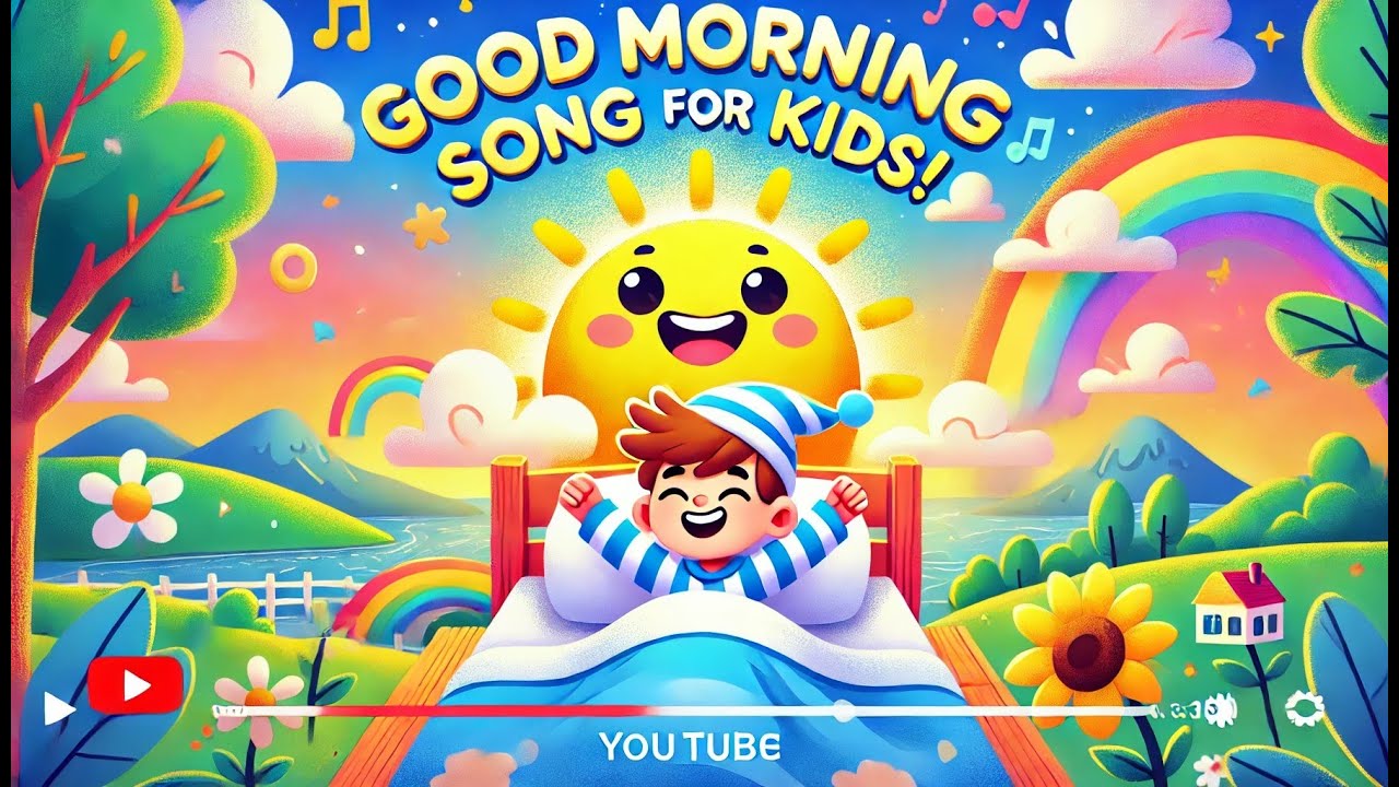 🌞 Good Morning Song for Kids | Fun & Happy Wake-Up Song! 🎶 - YouTube