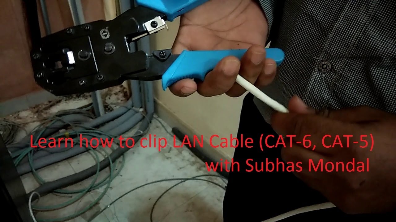 LAN Cabling.....(straight Cable) - YouTube