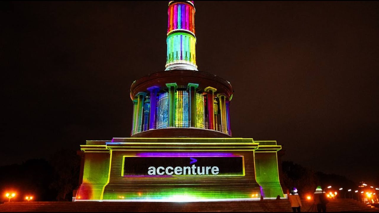 Accenture @ Festival of Lights - YouTube