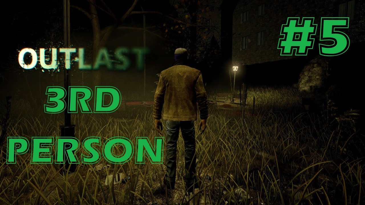 Outlast - 3rd Person Camera Mod | Courtyard Walkthrough - YouTube