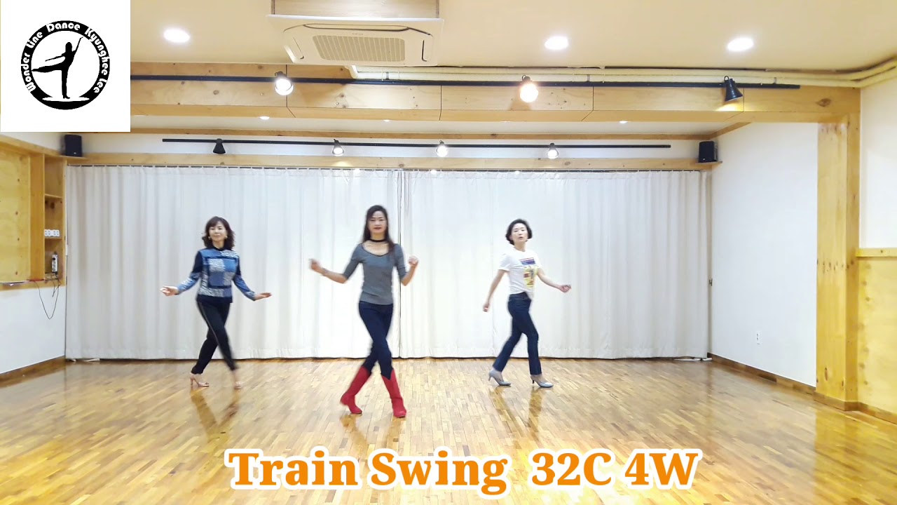 Train Swing - Line Dance (Beginner) Niels Poulsen - Demo & Count - YouTube