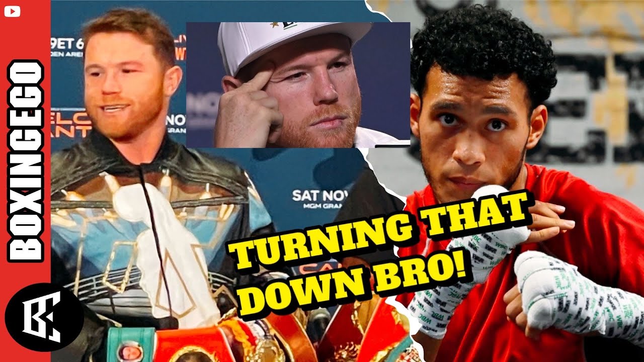 (SAD NEWS) Canelo TURNED DOWN 50Million PLUS vs. David Benavidez? MORE ...