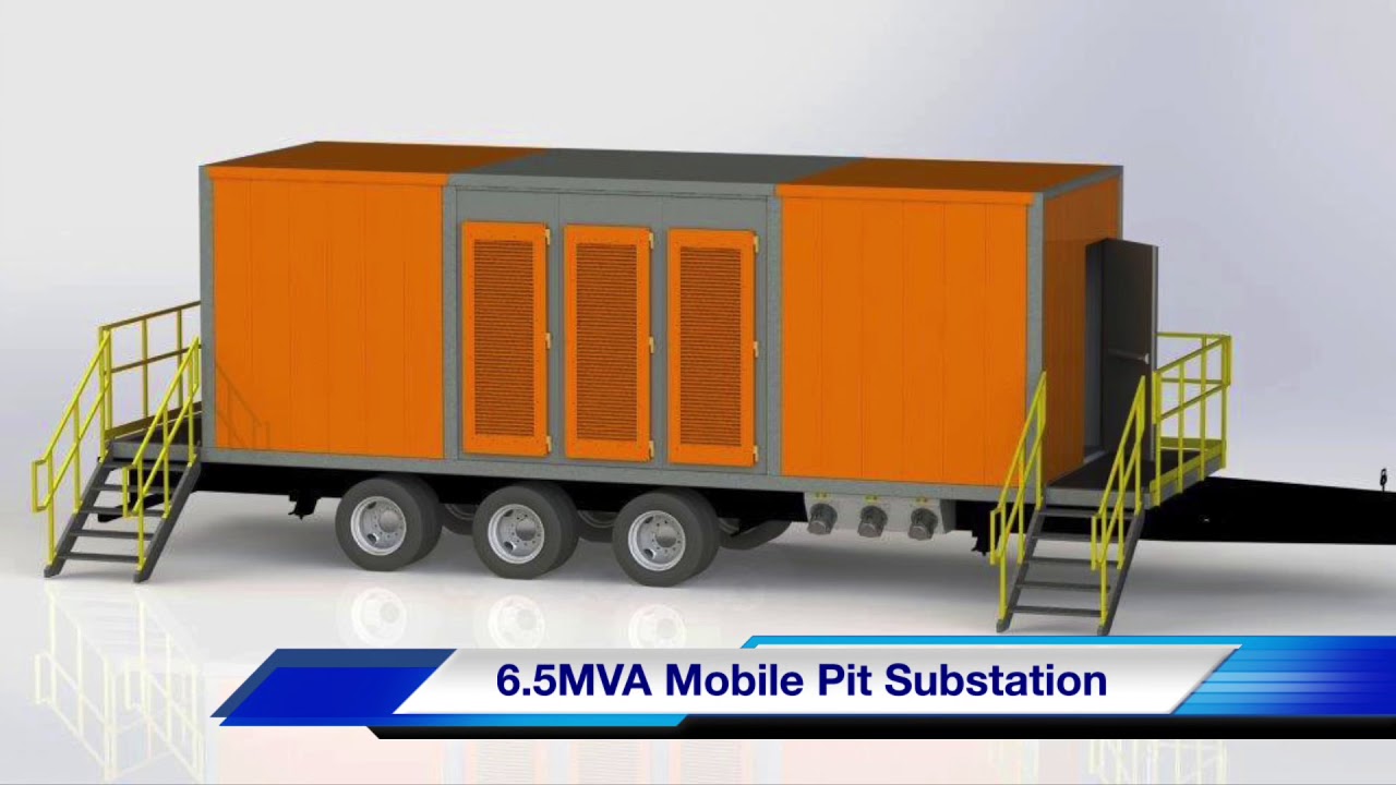 IMG Mobile 6.5MVA Pit Substation - YouTube