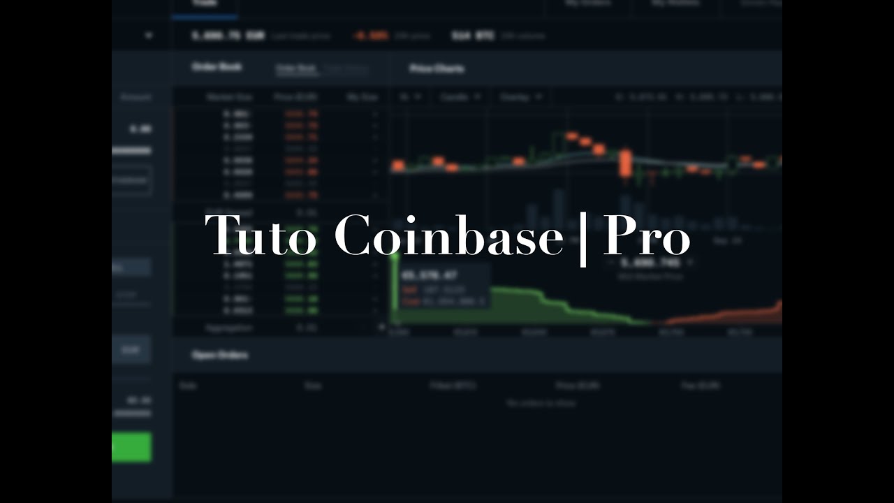 tuto coinbase pro - YouTube