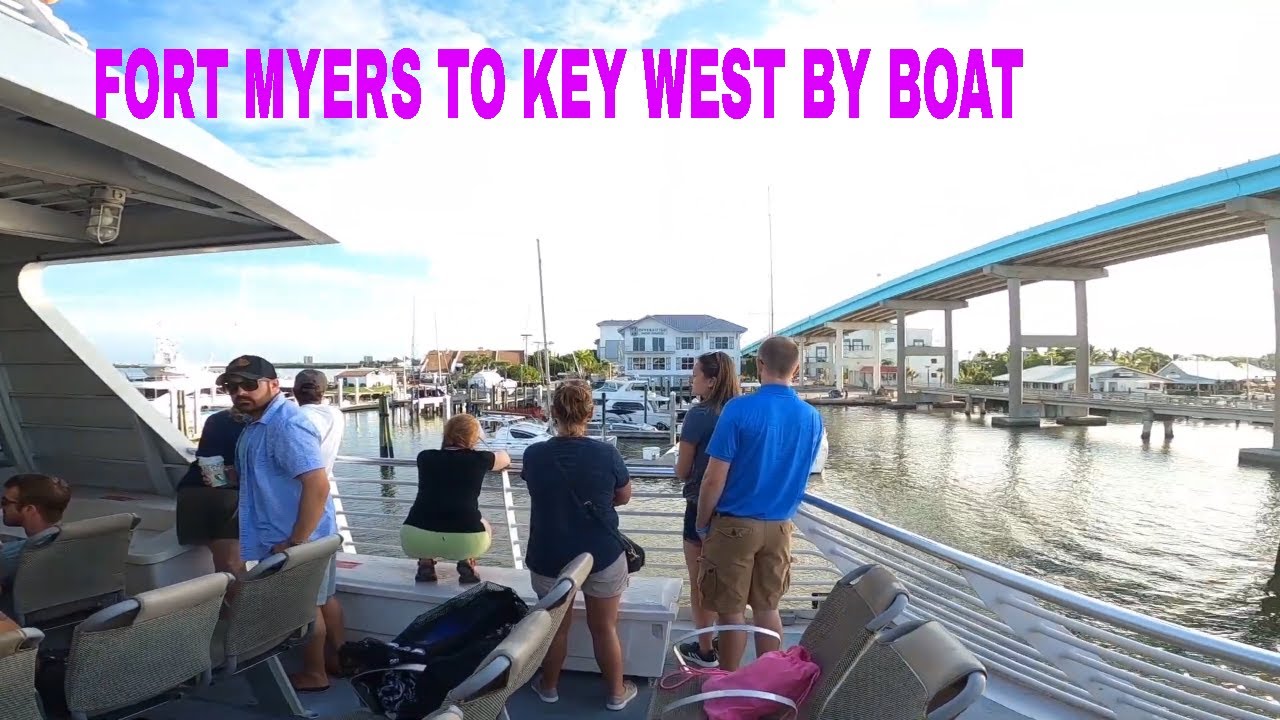 Fort Myers to Key West by boat/ The Key West Express - YouTube
