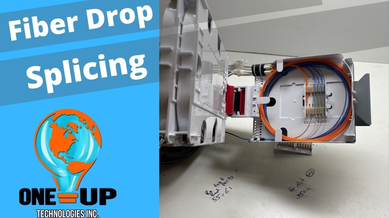 Fiber Drop Splicing - YouTube