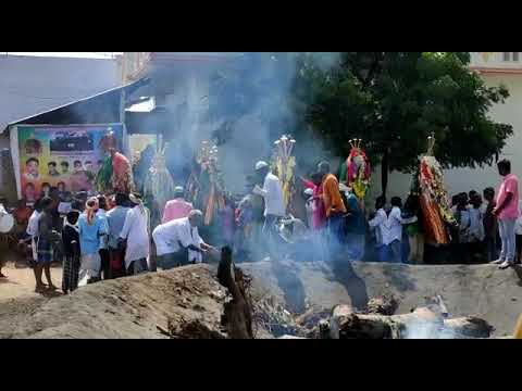 Peerla panduga celebration at Shakhapur y village, WNP district in 2019 ...