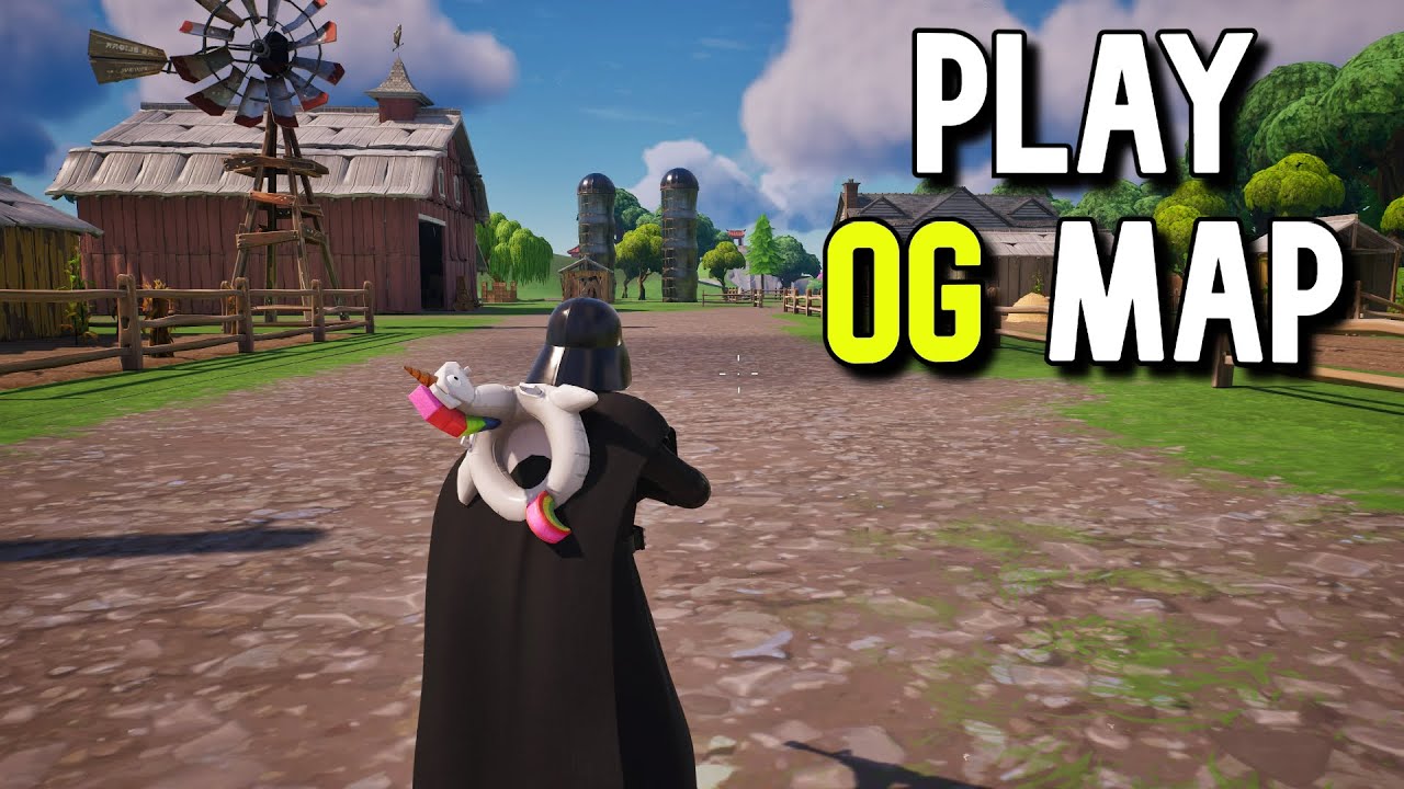 How to Play OG Fortnite Map in 2023 - YouTube
