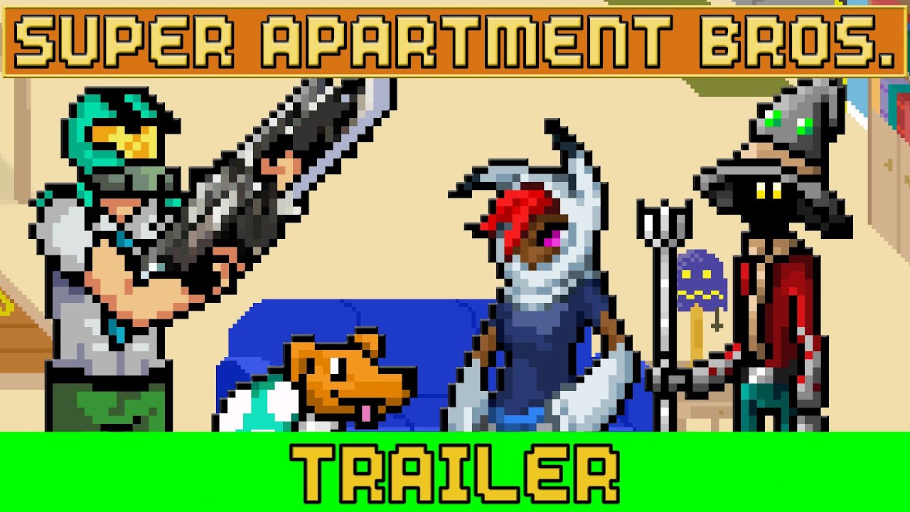 "Super Apartment Bros." OFFICIAL TRAILER - YouTube
